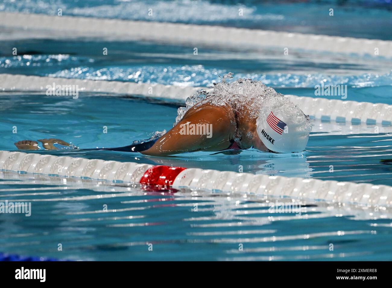 27th July 2024; Paris Olympic Games, Paris, France, Day 2; Swimming ...