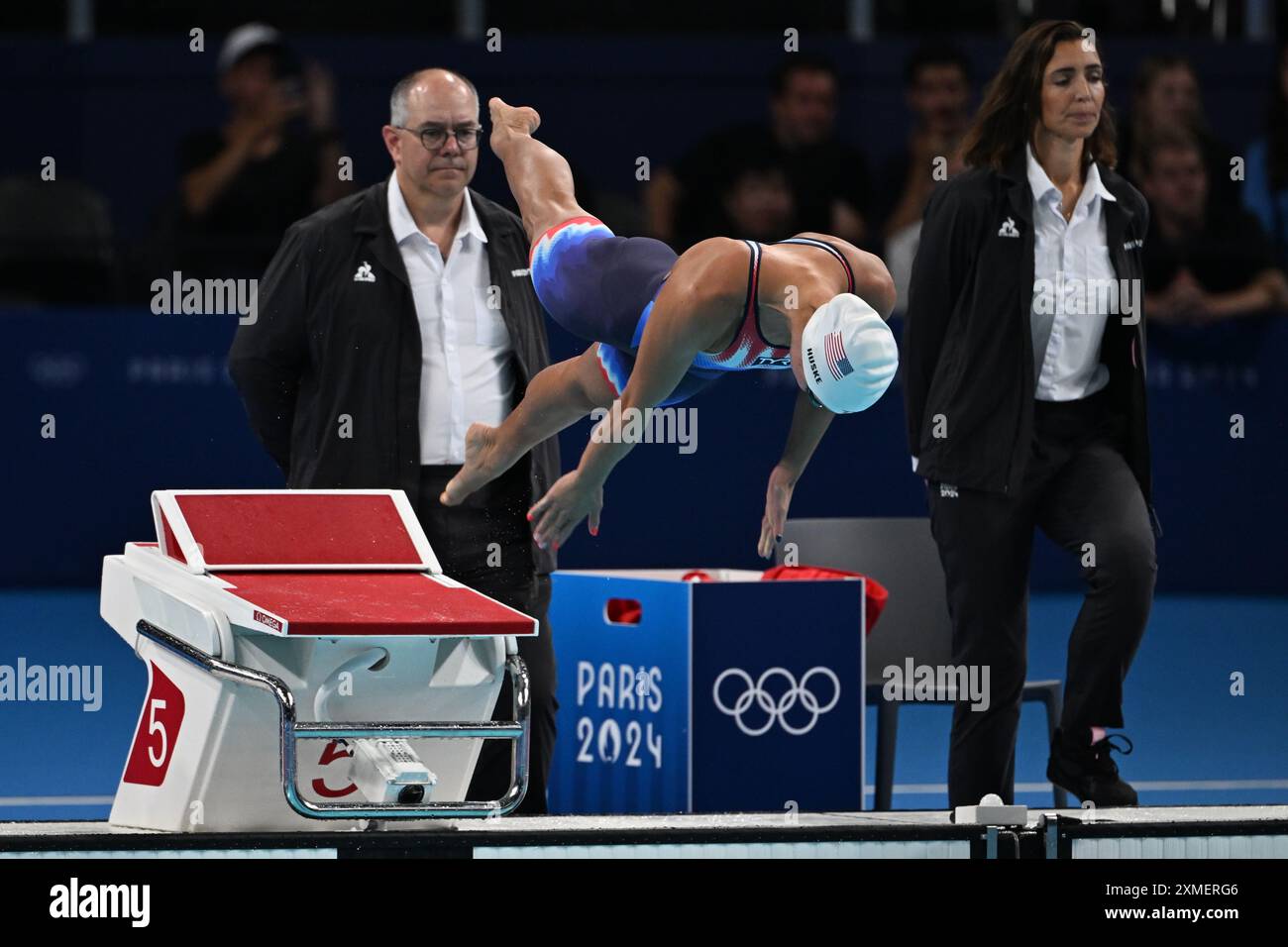 27th July 2024; Paris Olympic Games, Paris, France, Day 2; Swimming ...