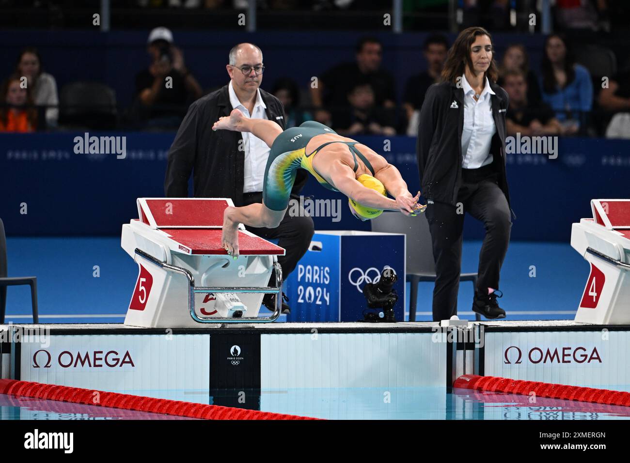 27th July 2024; Paris Olympic Games, Paris, France, Day 2; Swimming ...
