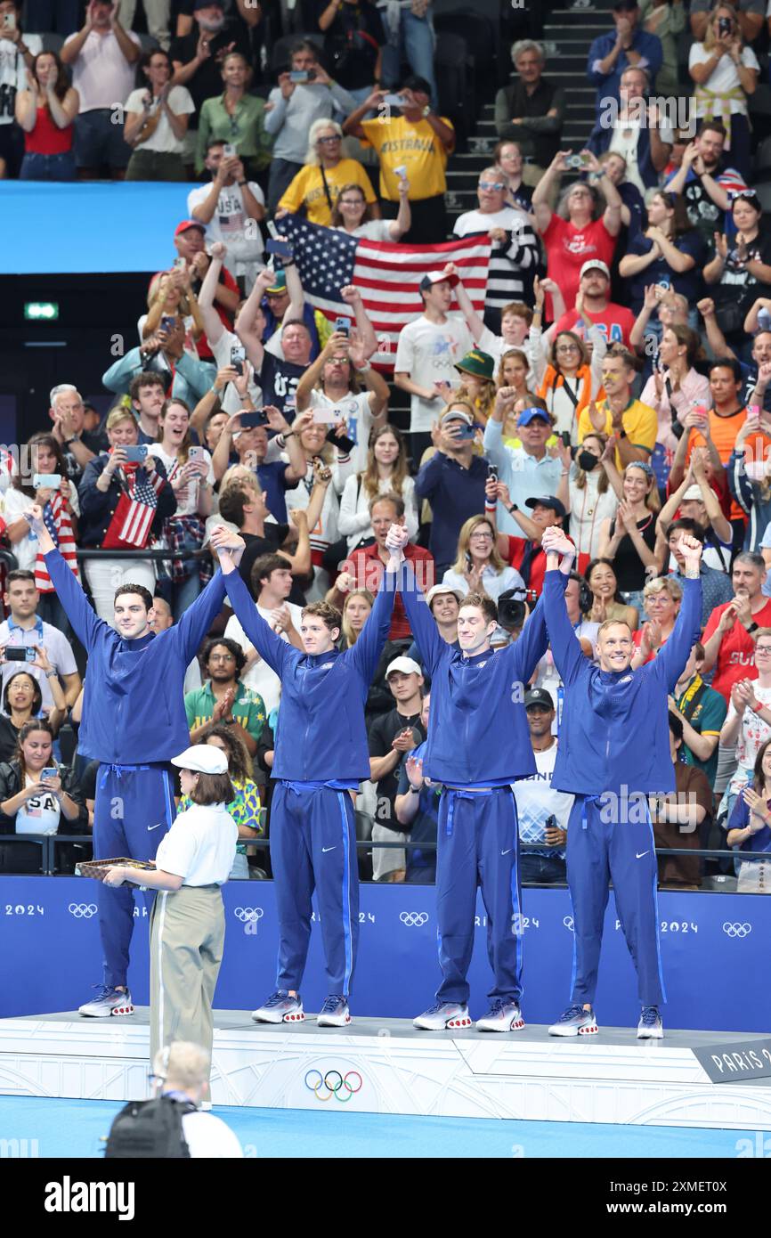 Paris, Ile de France, France. 27th July, 2024. Jack Alexy (USA), Chris ...