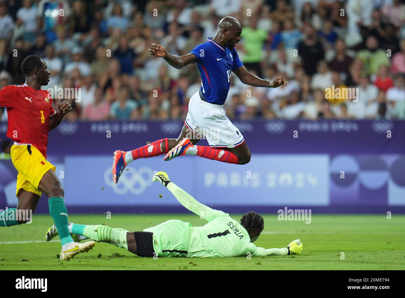 Jean-Philippe Mateta (France) and Soumaila Sylla (Guinea), Football ...