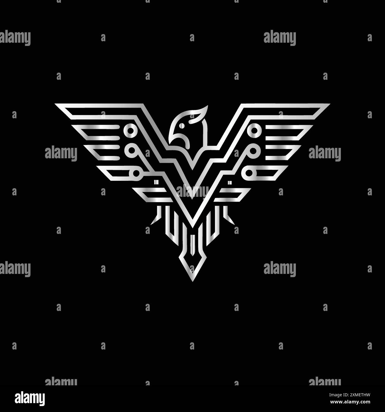 Phoenix bird logo hi-res stock photography and images - Alamy