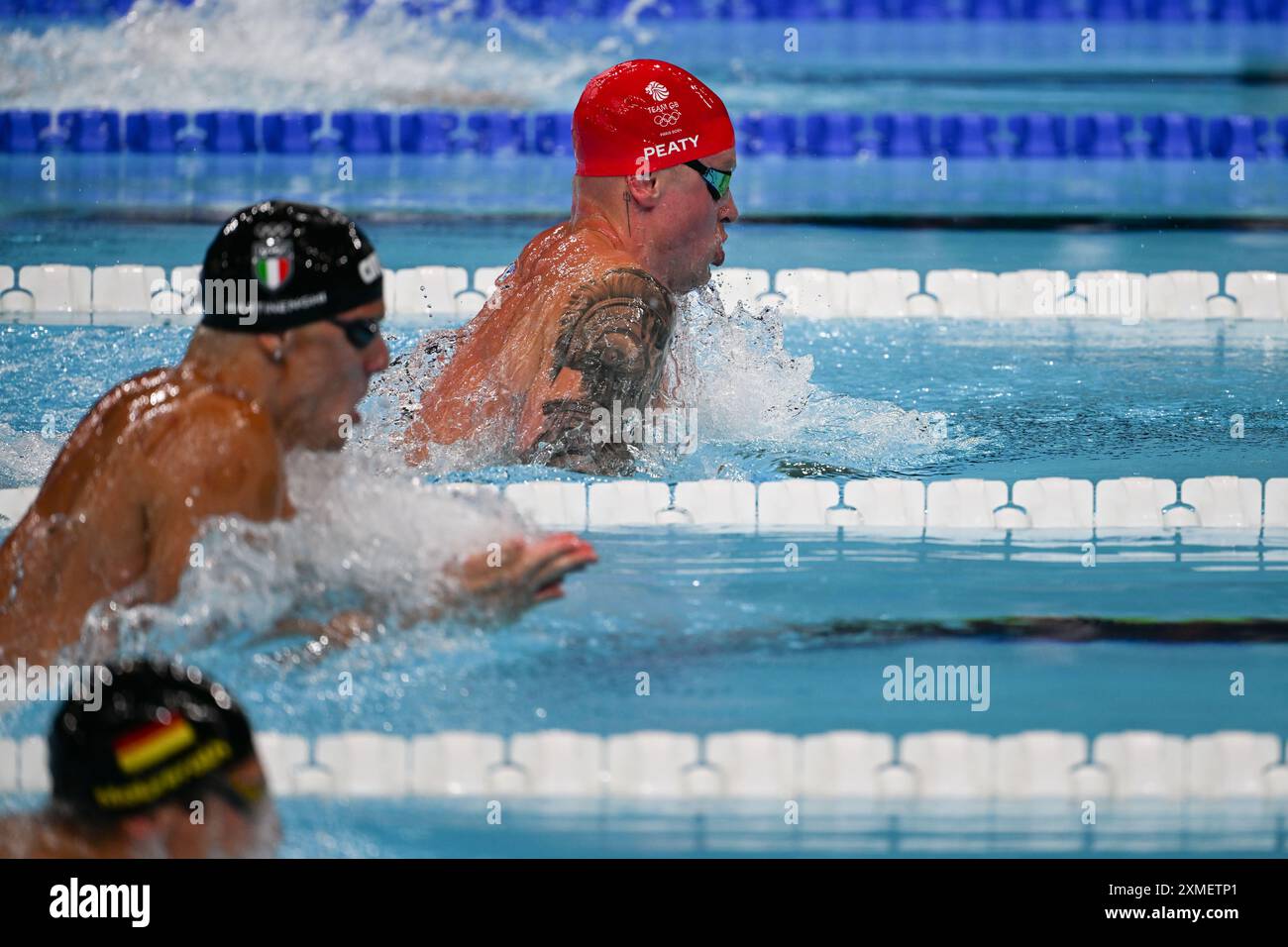 27th July 2024; Paris Olympic Games, Paris, France, Day 2; Swimming ...
