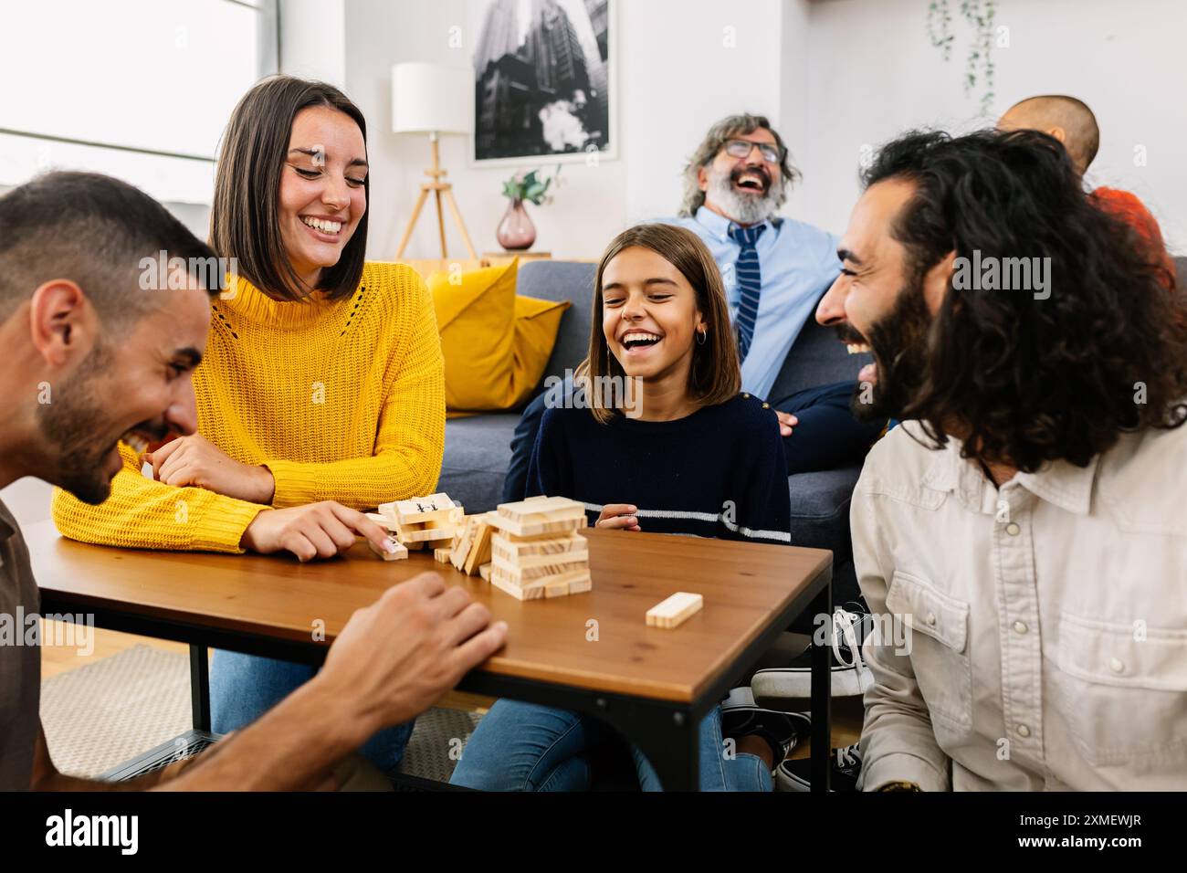 Multigenerational family having fun hi-res stock photography and images ...