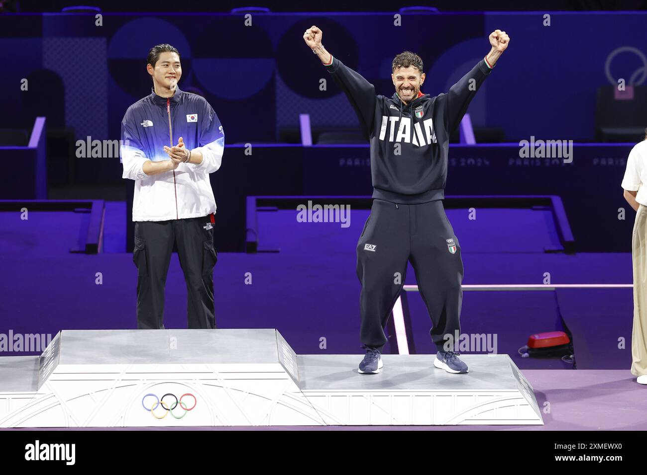 OH Sanguk of Republic of Korea, FERJANI Fares of Tunisia, SAMELE Luigi ...