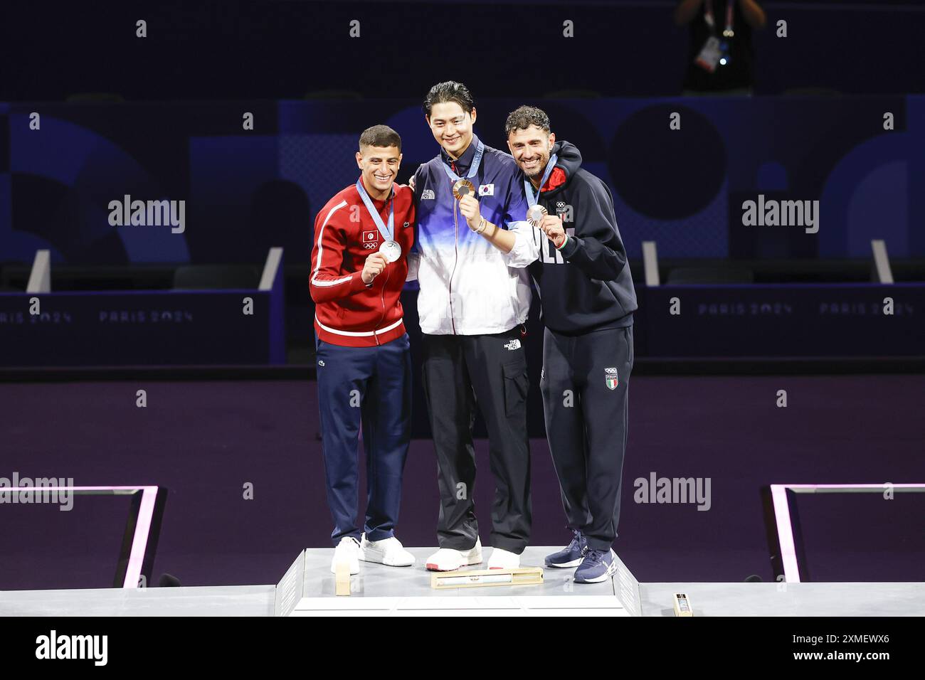 OH Sanguk of Republic of Korea, FERJANI Fares of Tunisia, SAMELE Luigi ...