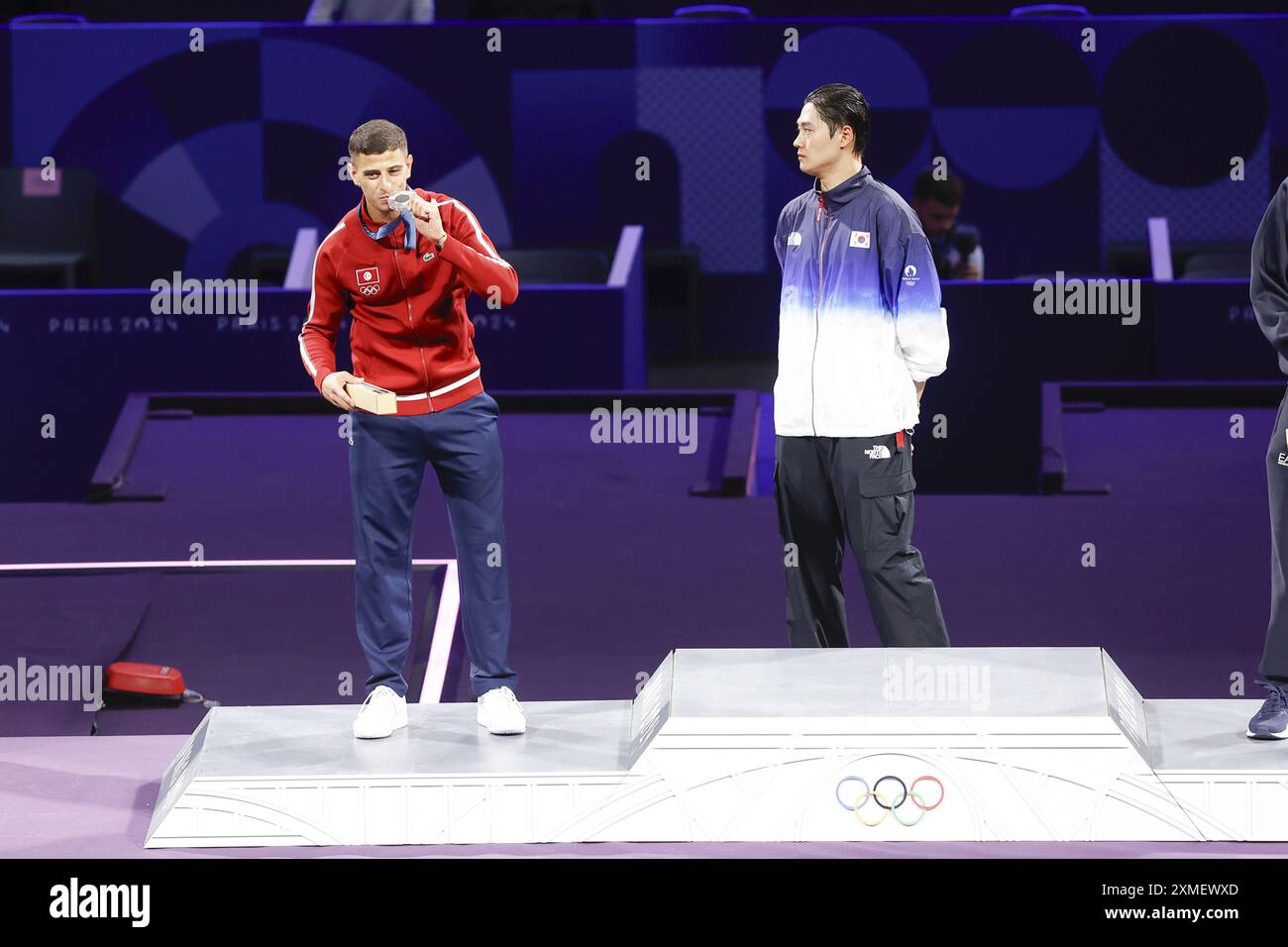 OH Sanguk of Republic of Korea, FERJANI Fares of Tunisia, SAMELE Luigi ...