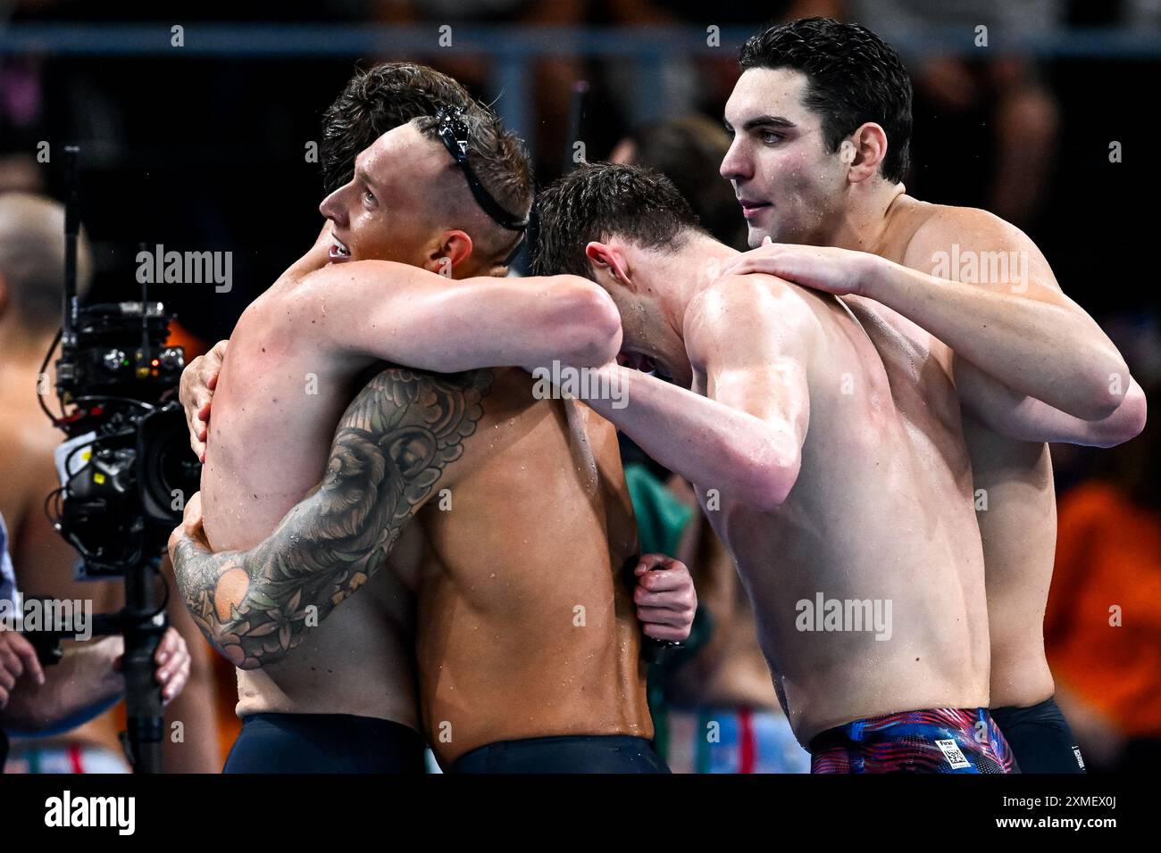 Paris, France. 27th July, 2024. Athletes of team United States of ...