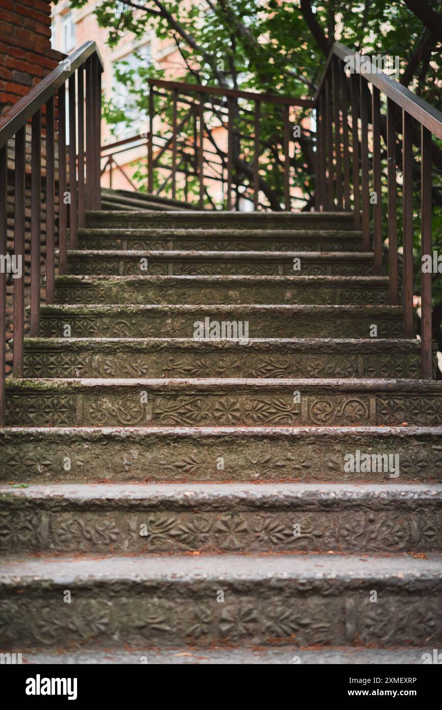 Vertical shot stairs in hi-res stock photography and images - Alamy