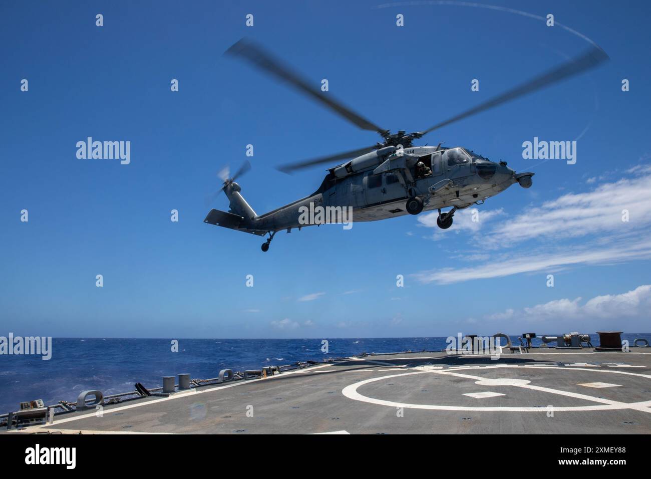 240725-N-FG645-1449 PACIFIC OCEAN (July 25, 2024) An MH-60S Sea Hawk ...