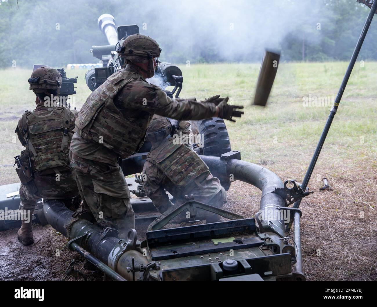 Florida Army National Guard (FLARNG) Soldiers with Alpha Battery, 2 ...