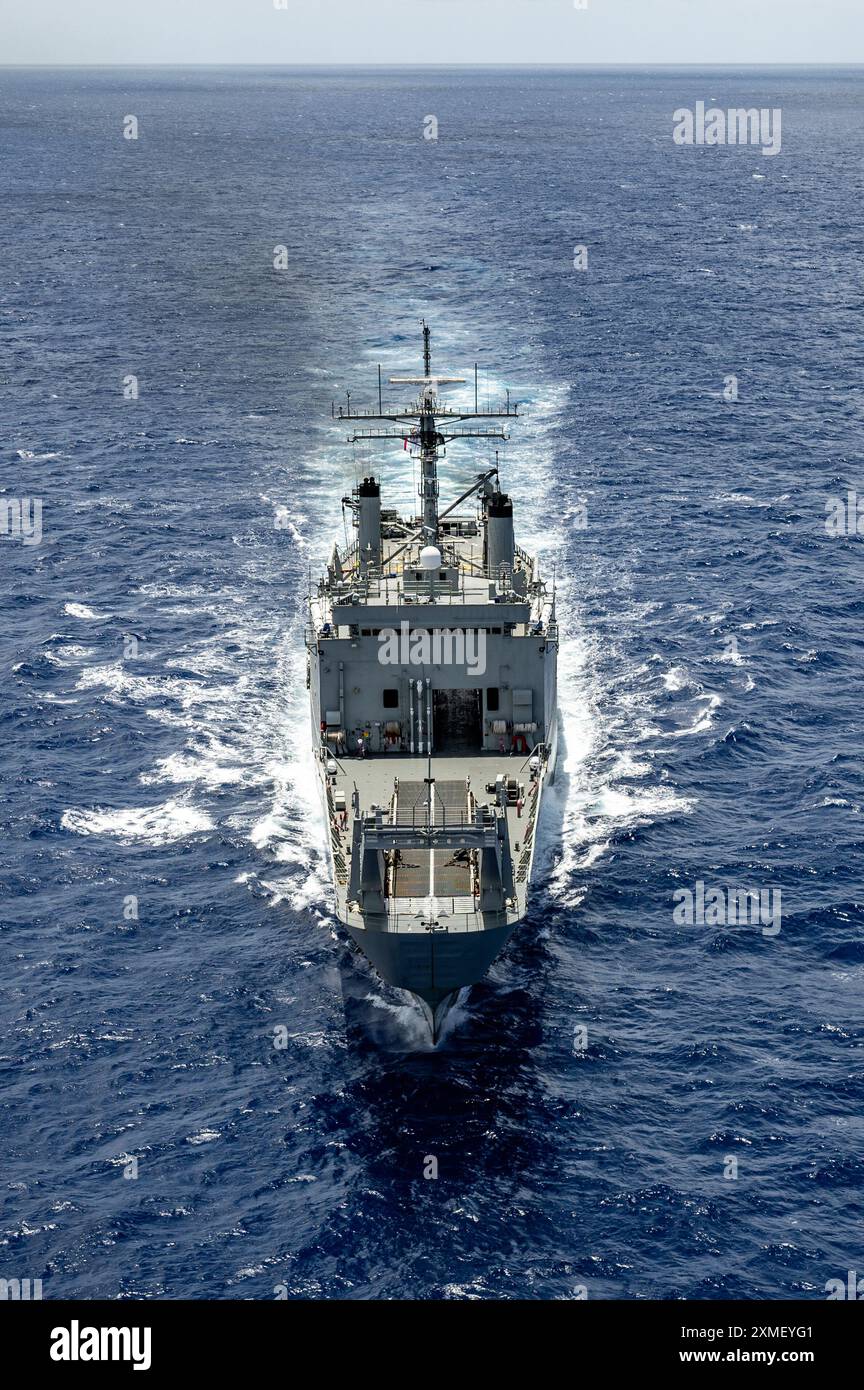 Mexican Navy tank landing ship ARM Usumacinta (A 412) sails in ...