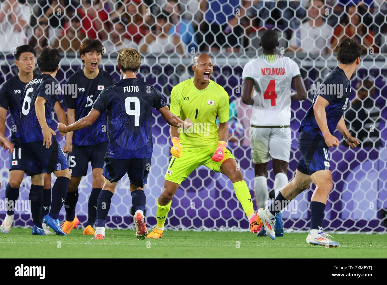 Bordeaux, France. 27th July, 2024. Leo Brian Kokubo (JPN) Football ...