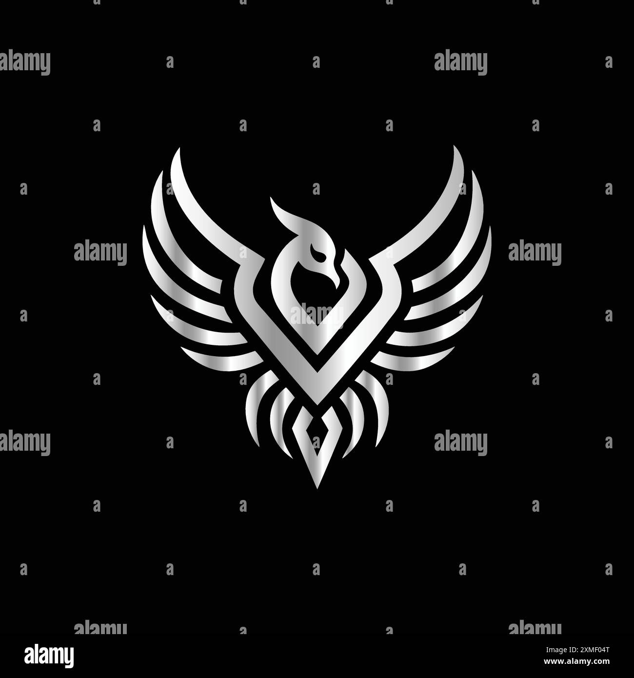 Phoenix wings Black and White Stock Photos & Images - Alamy
