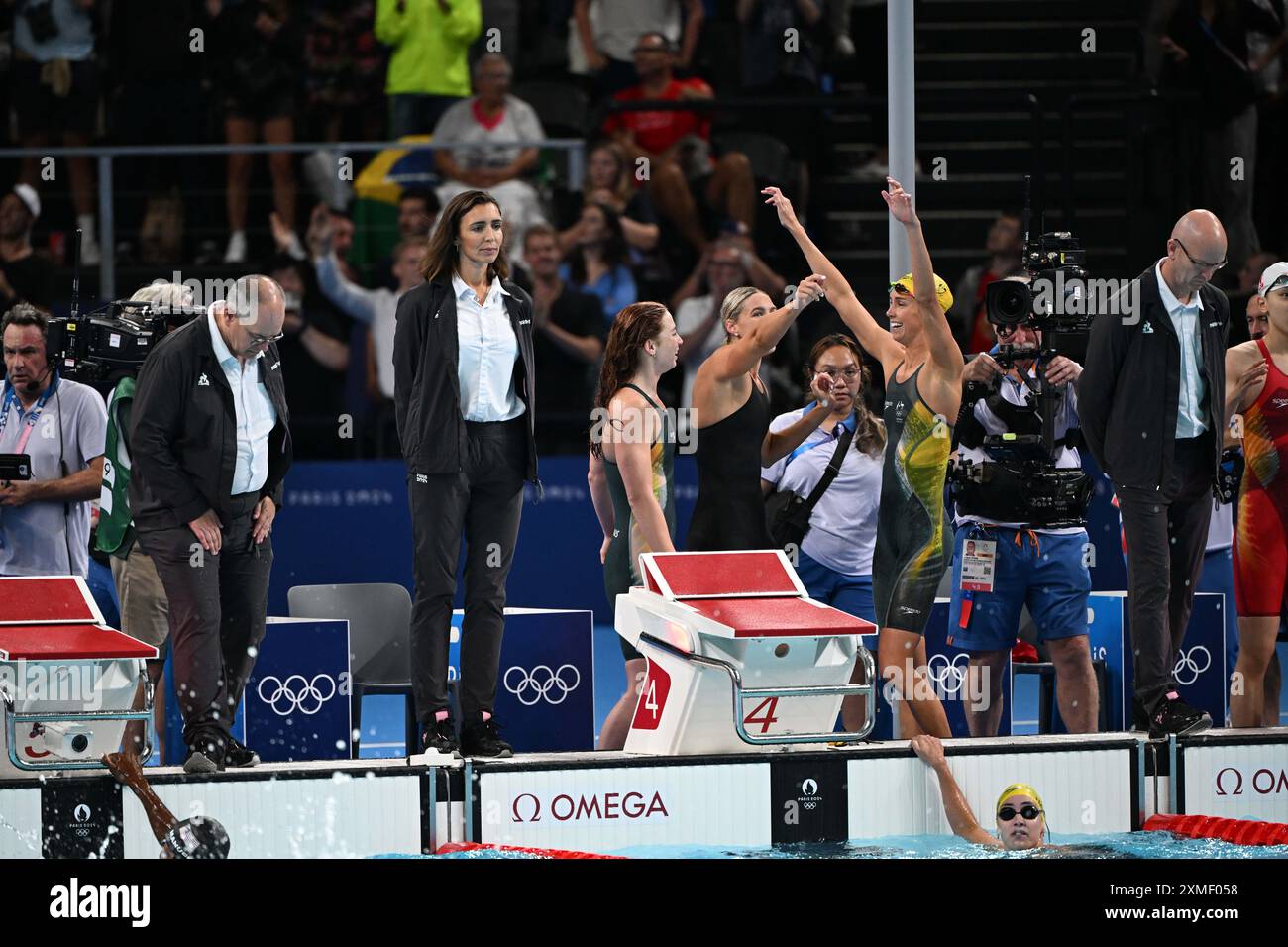 27th July 2024; Paris Olympic Games, Paris, France, Day 2; Swimming ...