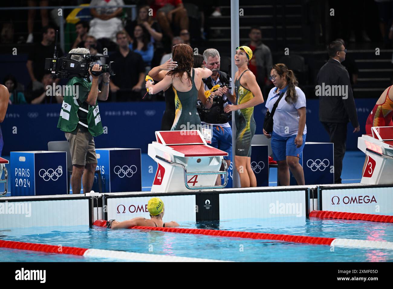 27th July 2024; Paris Olympic Games, Paris, France, Day 2; Swimming ...