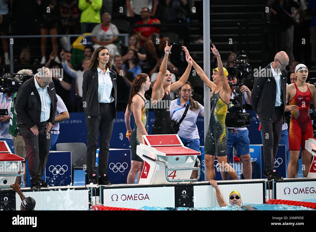 27th July 2024; Paris Olympic Games, Paris, France, Day 2; Swimming ...