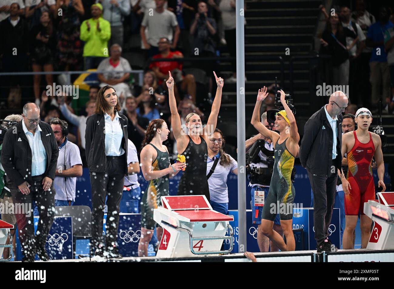 27th July 2024; Paris Olympic Games, Paris, France, Day 2; Swimming ...