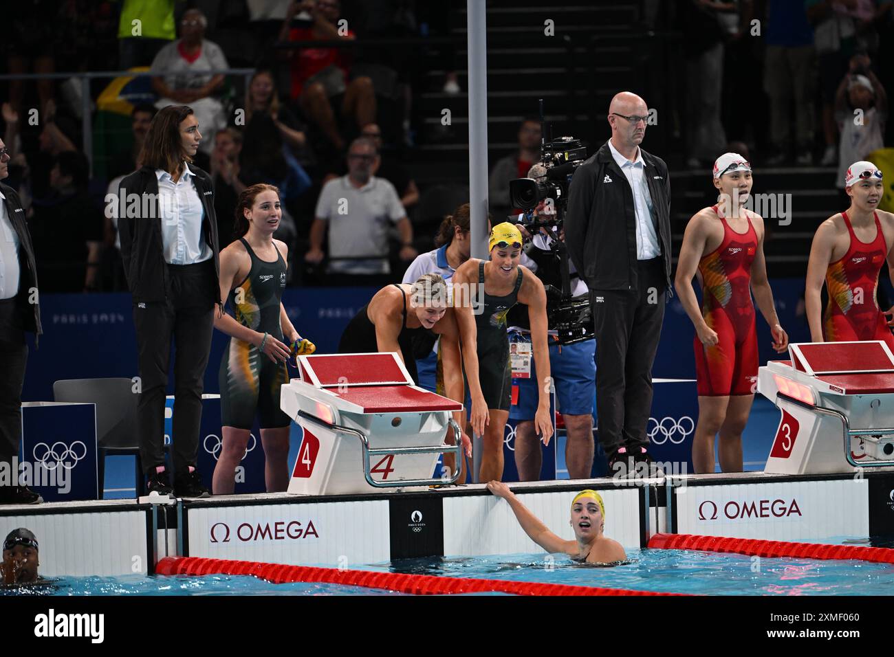 27th July 2024; Paris Olympic Games, Paris, France, Day 2; Swimming ...