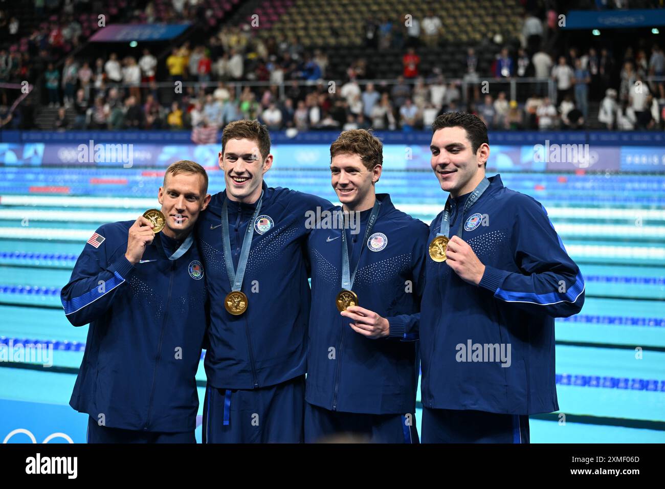 27th July 2024; Paris Olympic Games, Paris, France, Day 2; Swimming ...