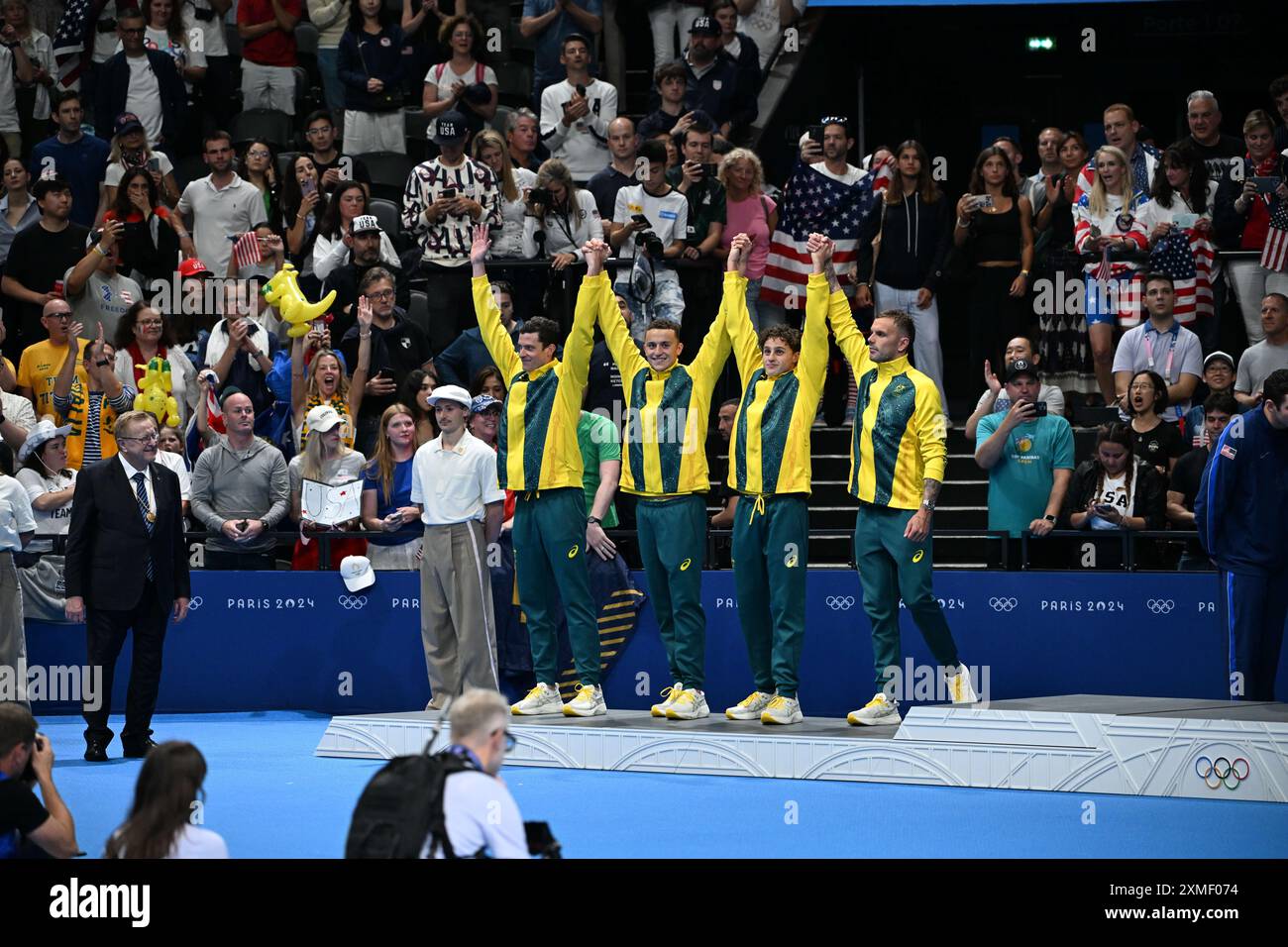27th July 2024; Paris Olympic Games, Paris, France, Day 2; Swimming ...