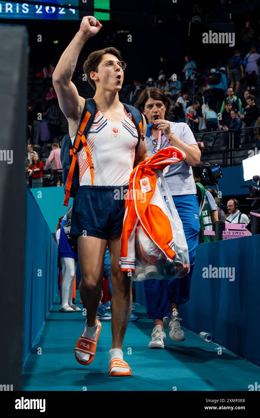 Paris, France. 27th July, 2024. PARIS, FRANCE - JULY 27: Frank Rijken ...