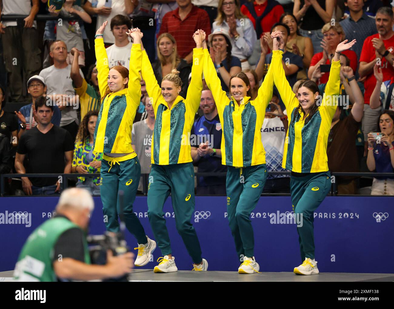 Paris, Ile de France, France. 27th July, 2024. Mollie O'Callaghan ...