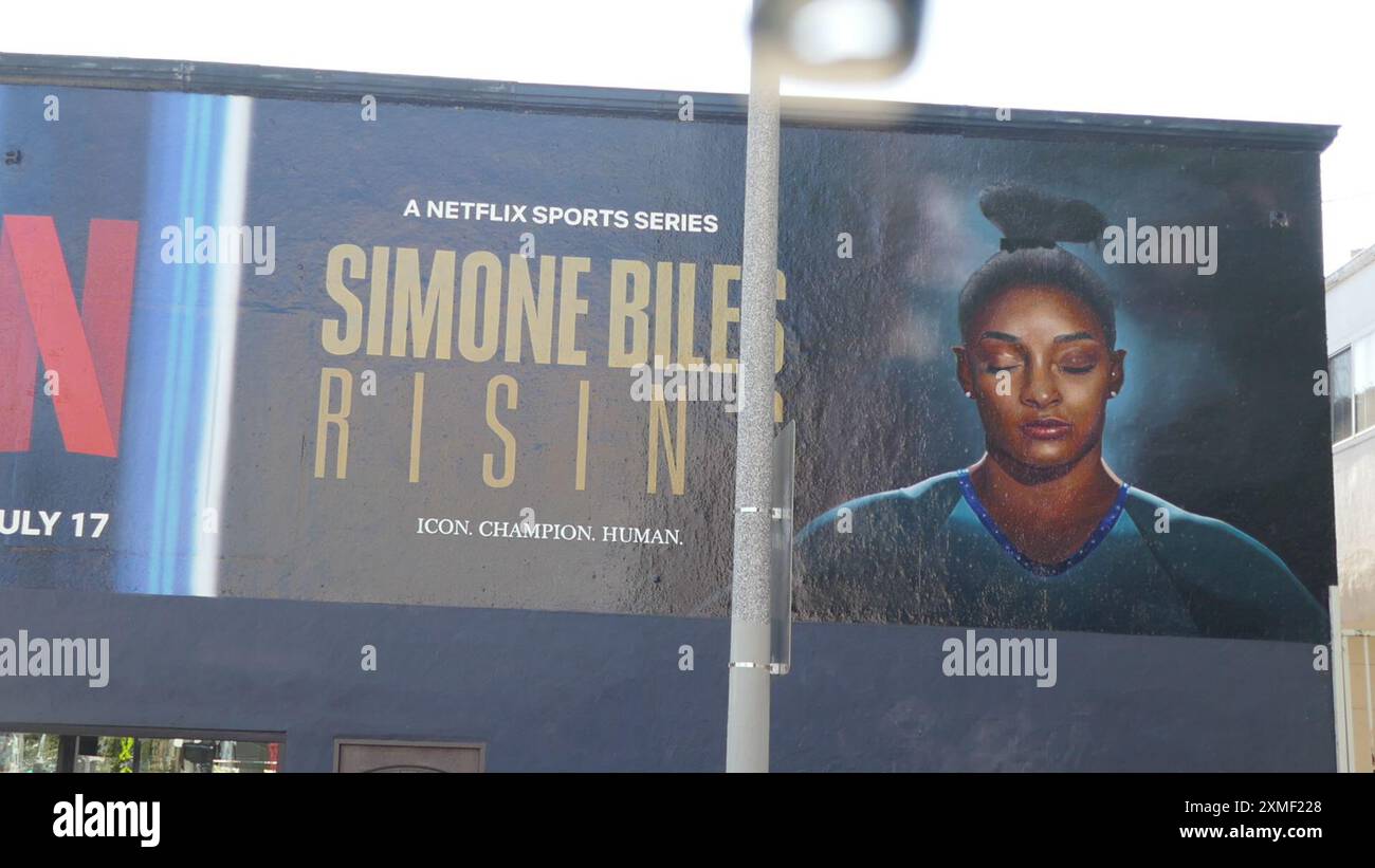 Los Angeles, California, USA 26th July 2024 Olympian Gymnast Simone ...