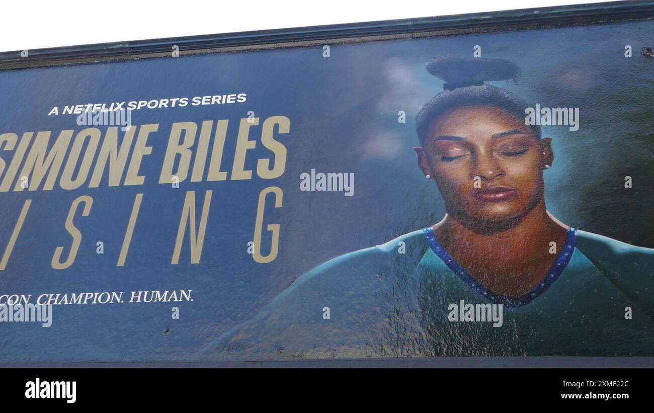 Los Angeles, California, USA 26th July 2024 Olympian Gymnast Simone ...