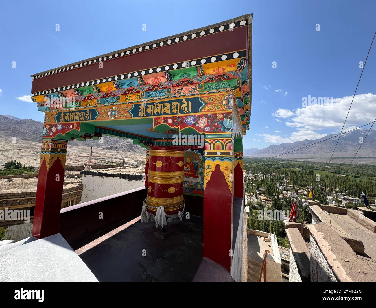 July 28, 2024, Ladakh, Ladakh, India: Under the original palace, Deldan ...