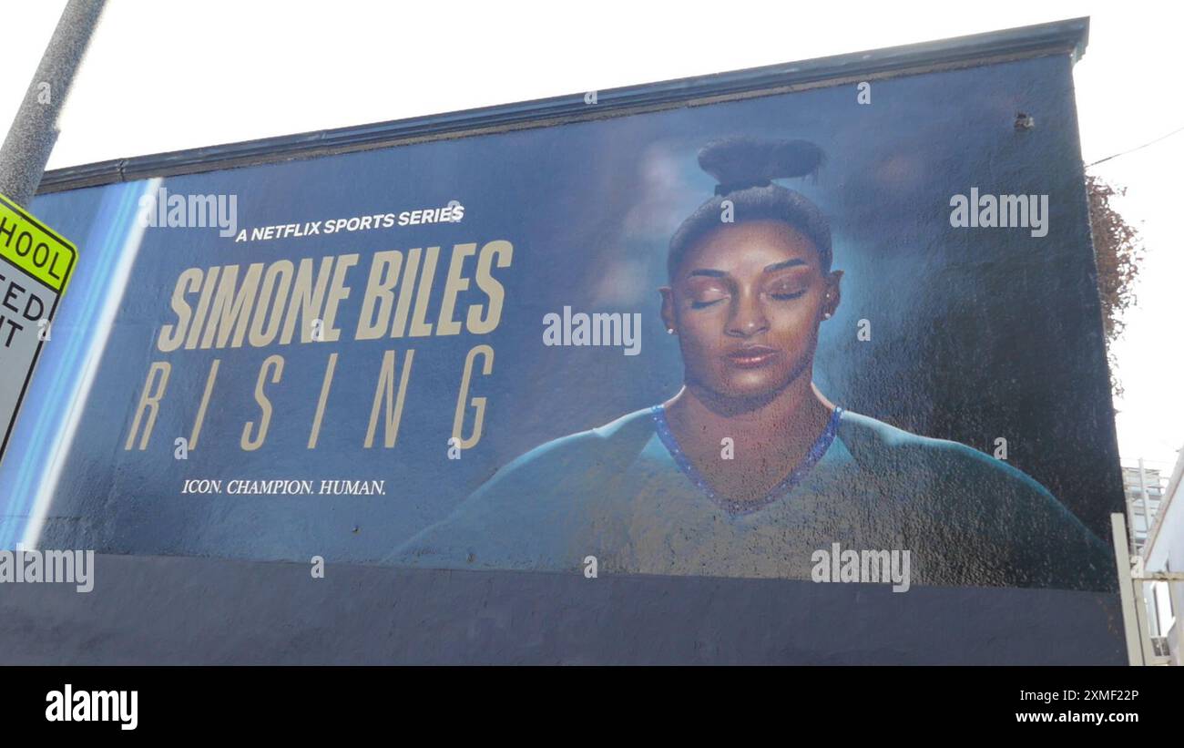 Los Angeles, California, USA 26th July 2024 Olympian Gymnast Simone ...