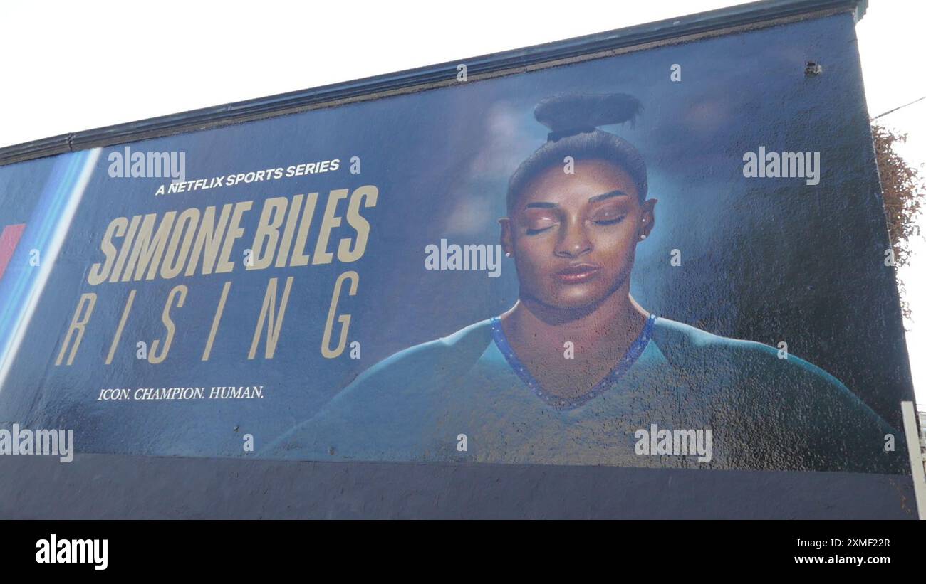 Los Angeles, California, USA 26th July 2024 Olympian Gymnast Simone ...