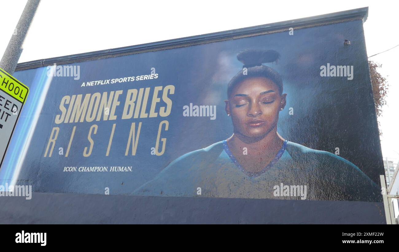 Los Angeles, California, USA 26th July 2024 Olympian Gymnast Simone ...