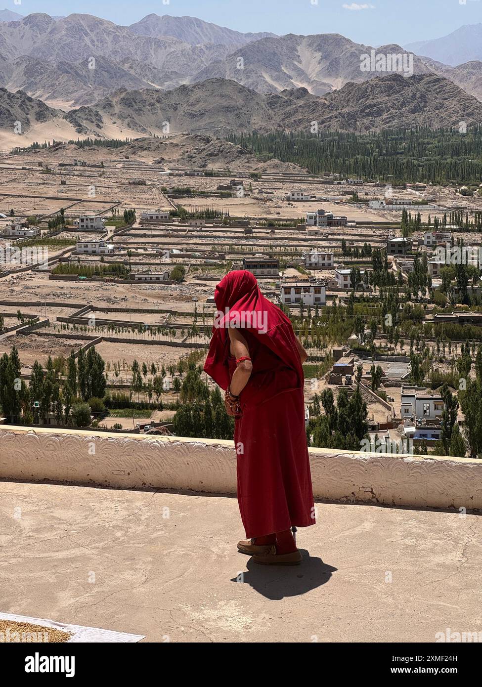 July 28, 2024, Ladakh, Ladakh, India: Under the original palace, Deldan ...