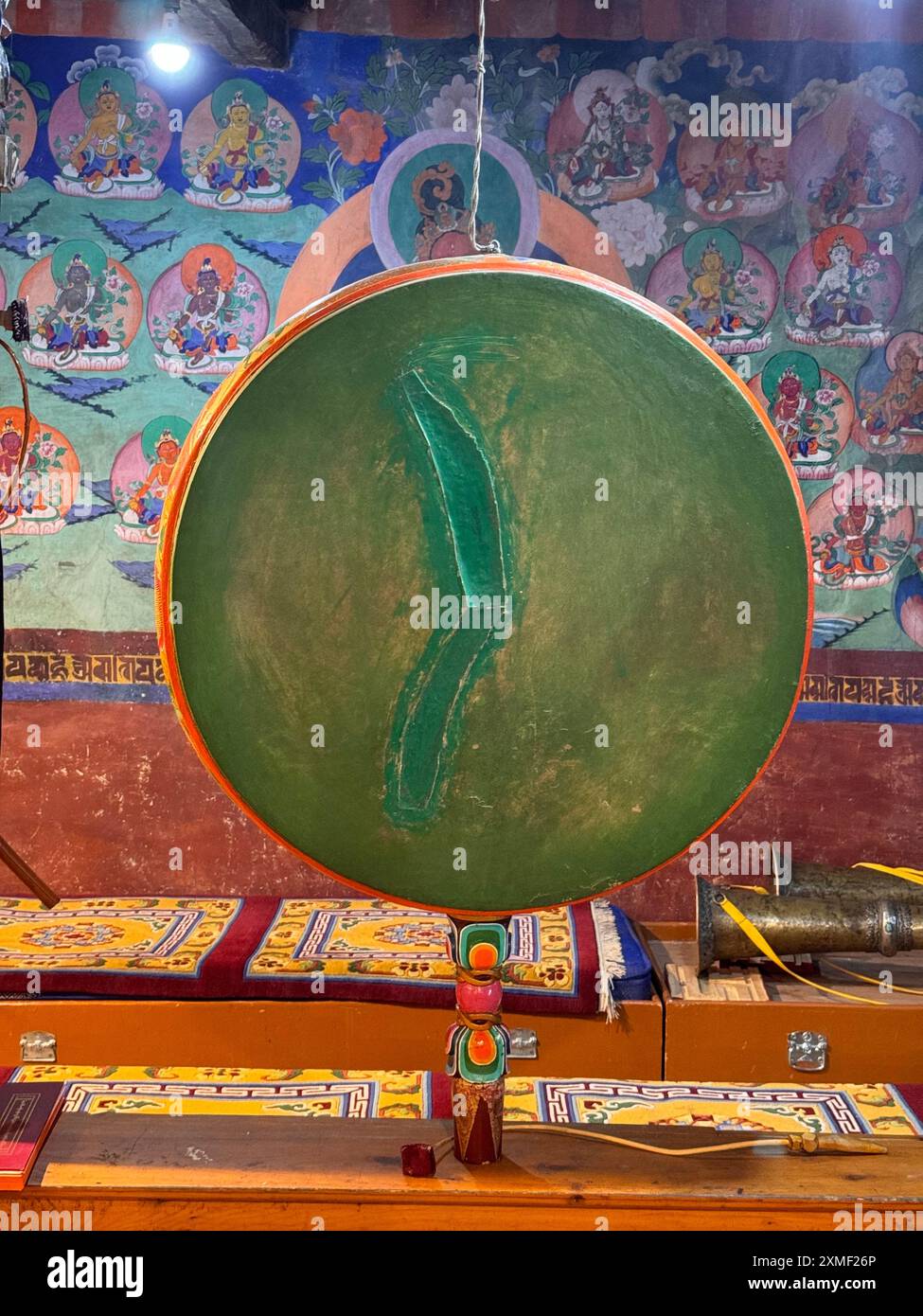 July 28, 2024, Ladakh, Ladakh, India: Under the original palace, Deldan ...