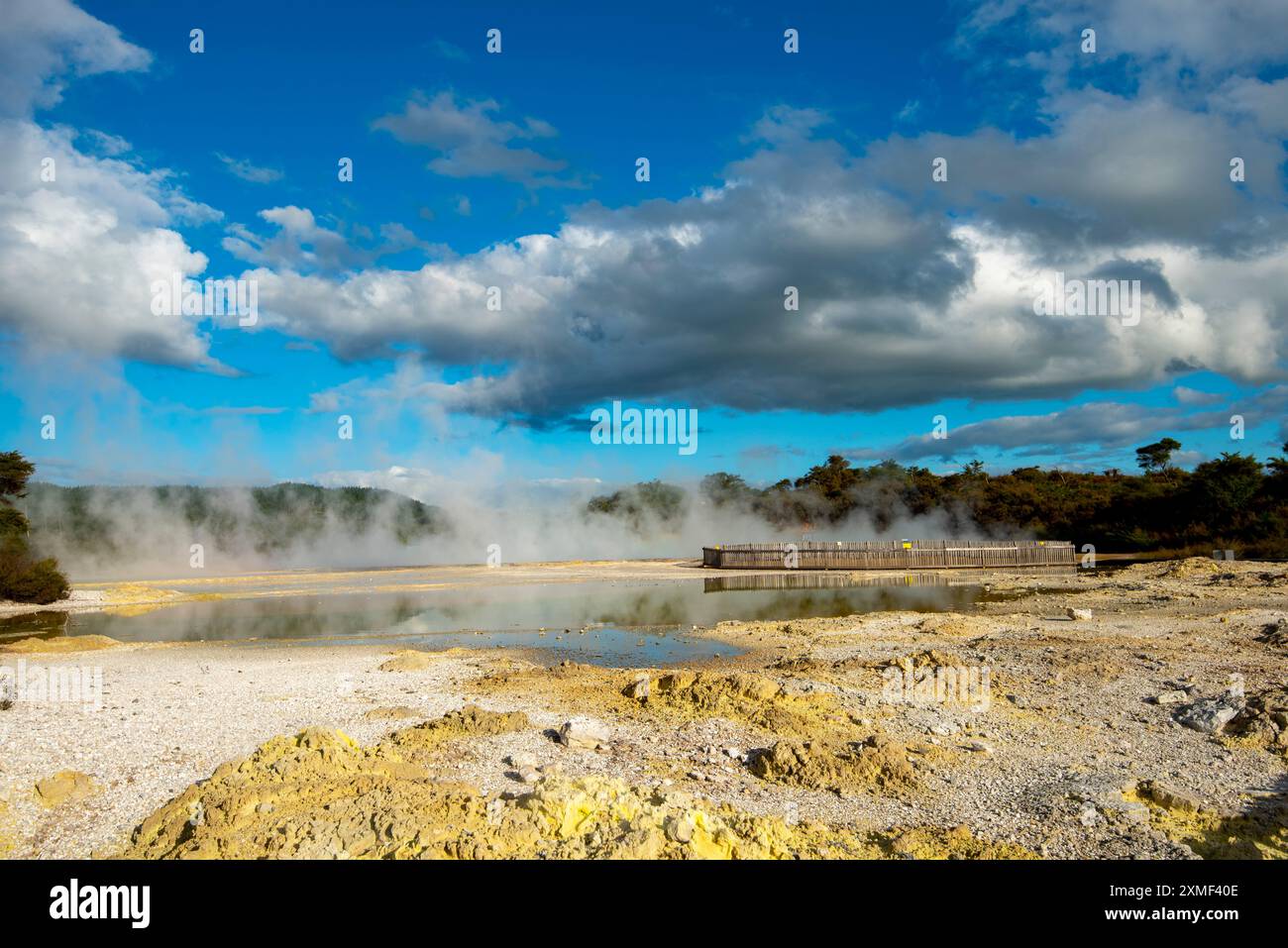 Champagne pool in wai tapu hi-res stock photography and images - Alamy