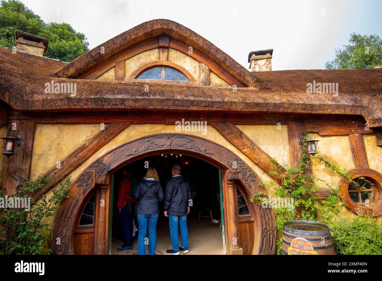 The Green Dragon Inn - New Zealand Stock Photo - Alamy