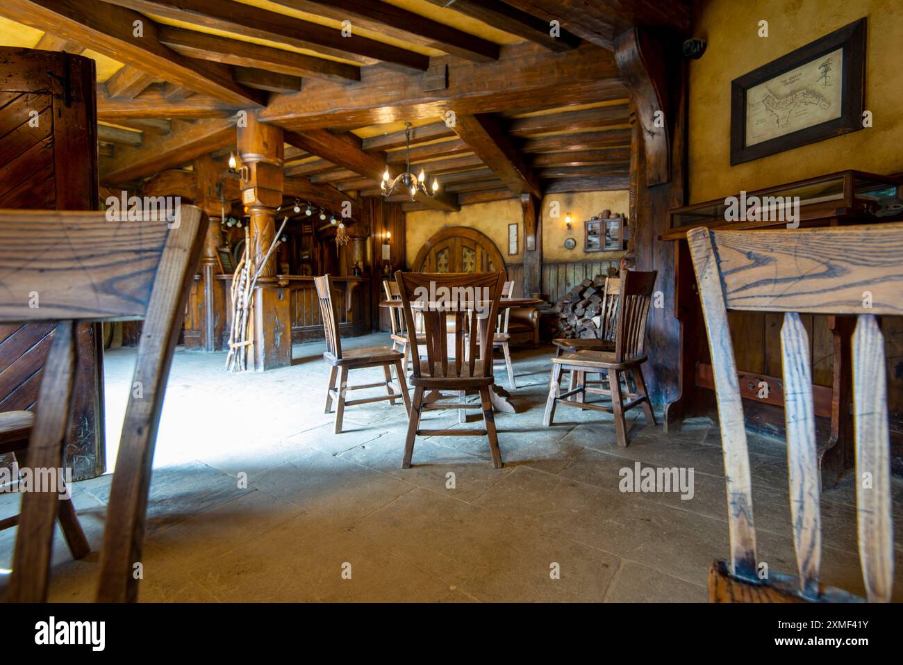The Green Dragon Inn - New Zealand Stock Photo - Alamy