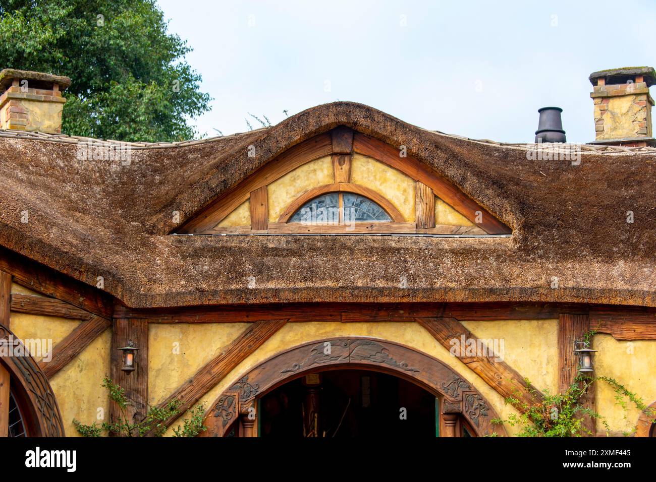 The Green Dragon Inn - New Zealand Stock Photo - Alamy