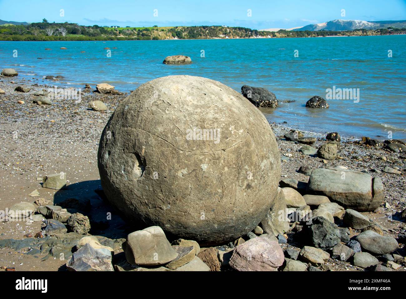 Koutu Boulders in Northland - New Zealand Stock Photo - Alamy