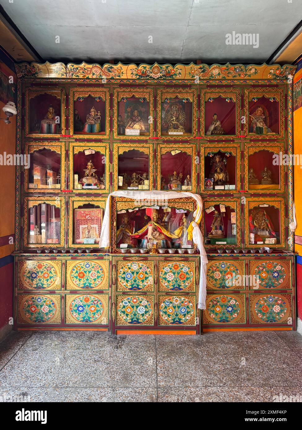 July 28, 2024, Ladakh, Ladakh, India: Under the original palace, Deldan ...