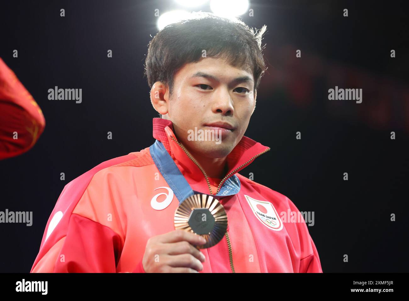 Paris, France. 27th July, 2024. Ryuju Nagayama (JPN) Judo : Men's -60kg ...