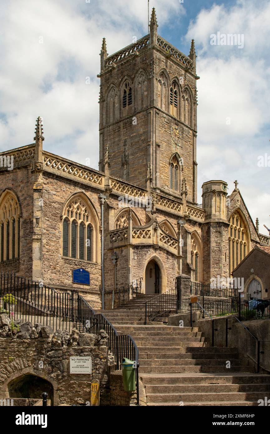 St John's Church, Axbridge, Somerset, England Stock Photo - Alamy