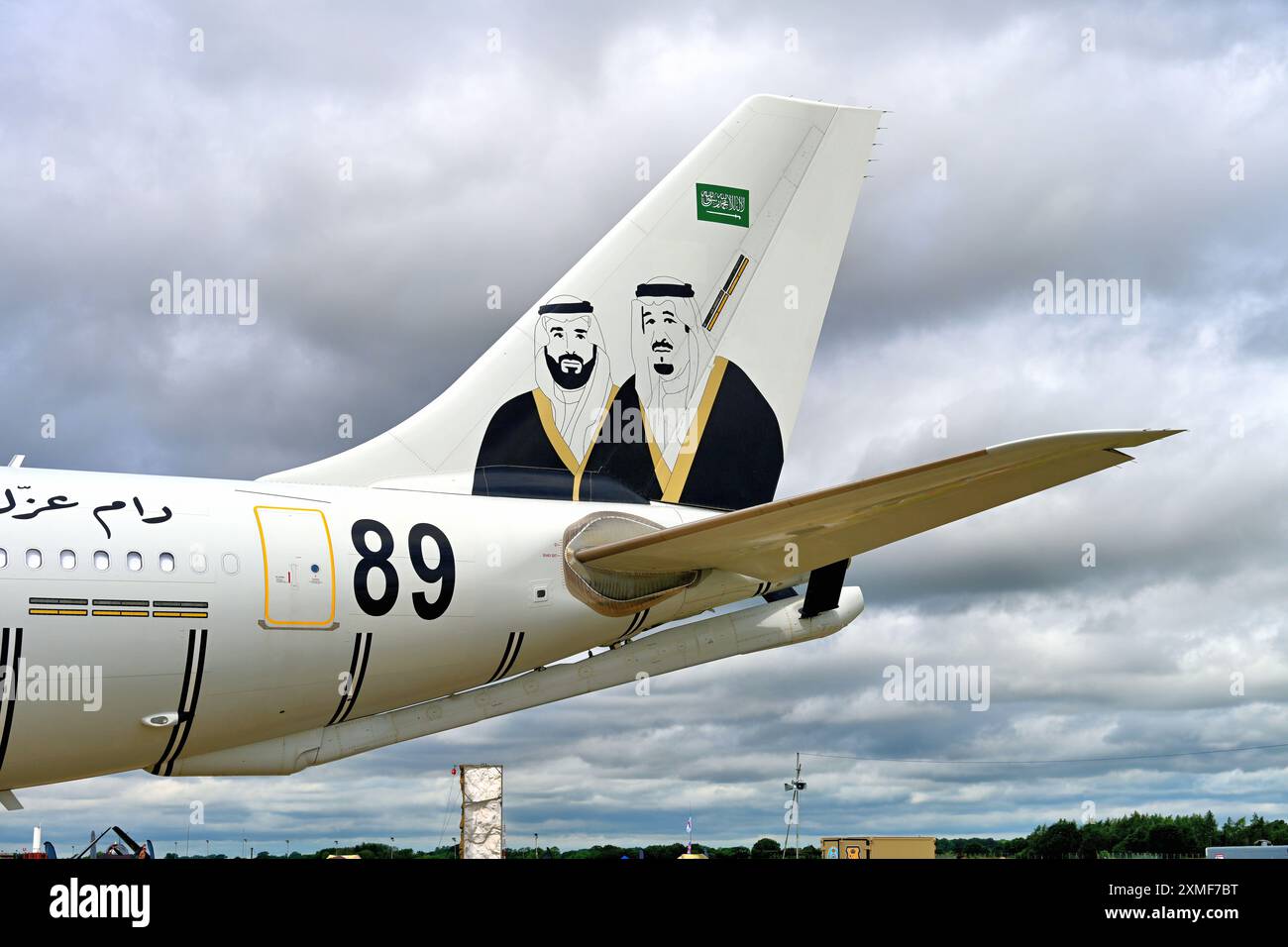 RIAT 2024 Fairford a A330 Multi Role Tanker Transport (MRTT) is an ...