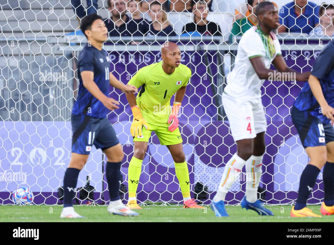 Bordeaux, France. 27th July, 2024. Leo Brian Kokubo (JPN) Football ...