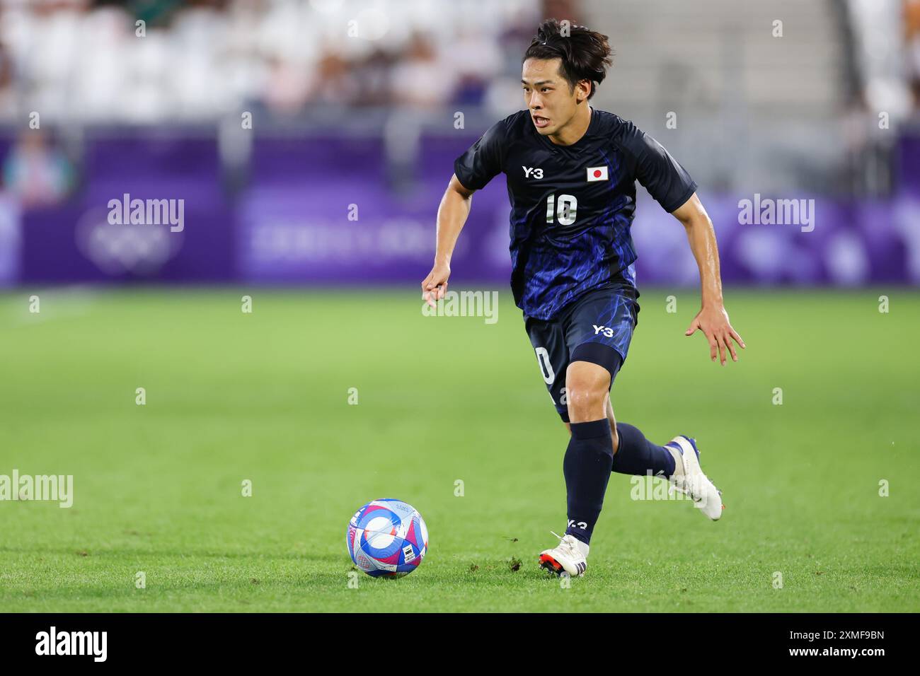 Bordeaux, France. 27th July, 2024. Koki Saito (JPN) Football/Soccer ...