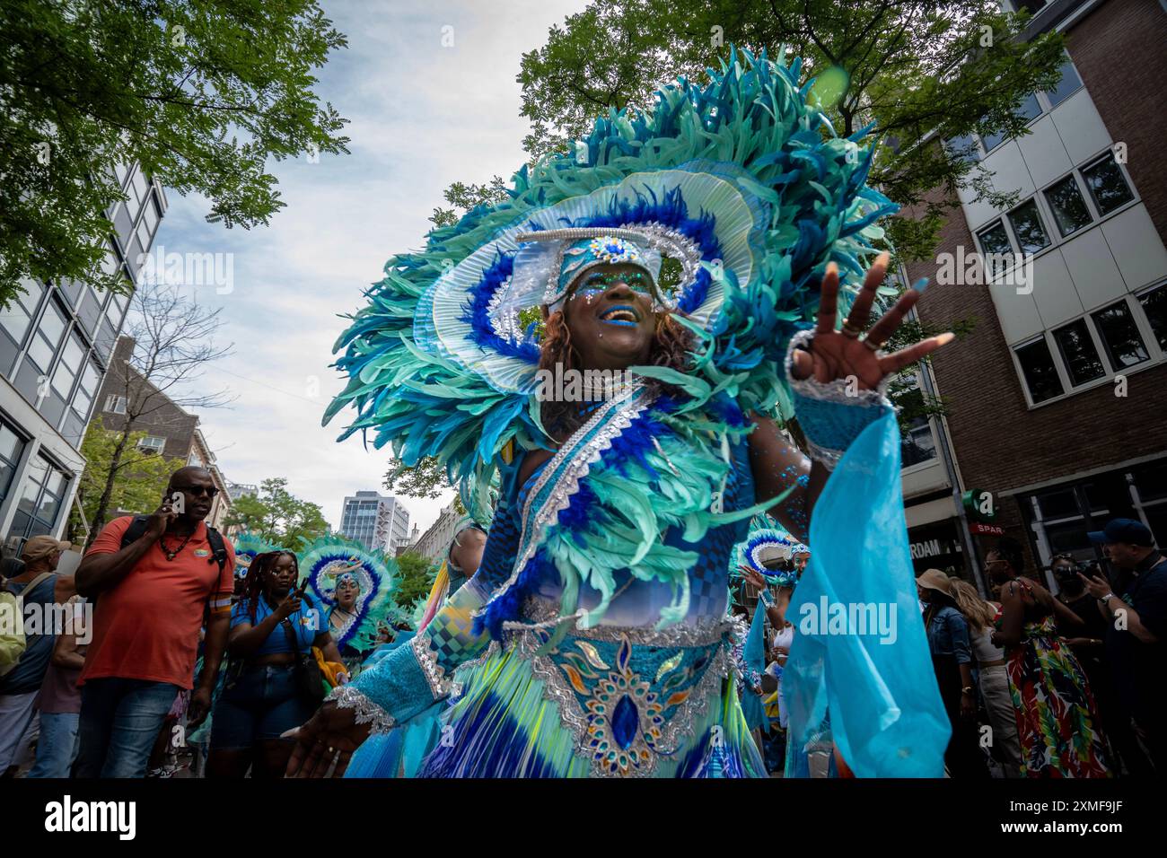Rotterdam, South Holland, Netherlands. 27th July, 2024. A parade ...