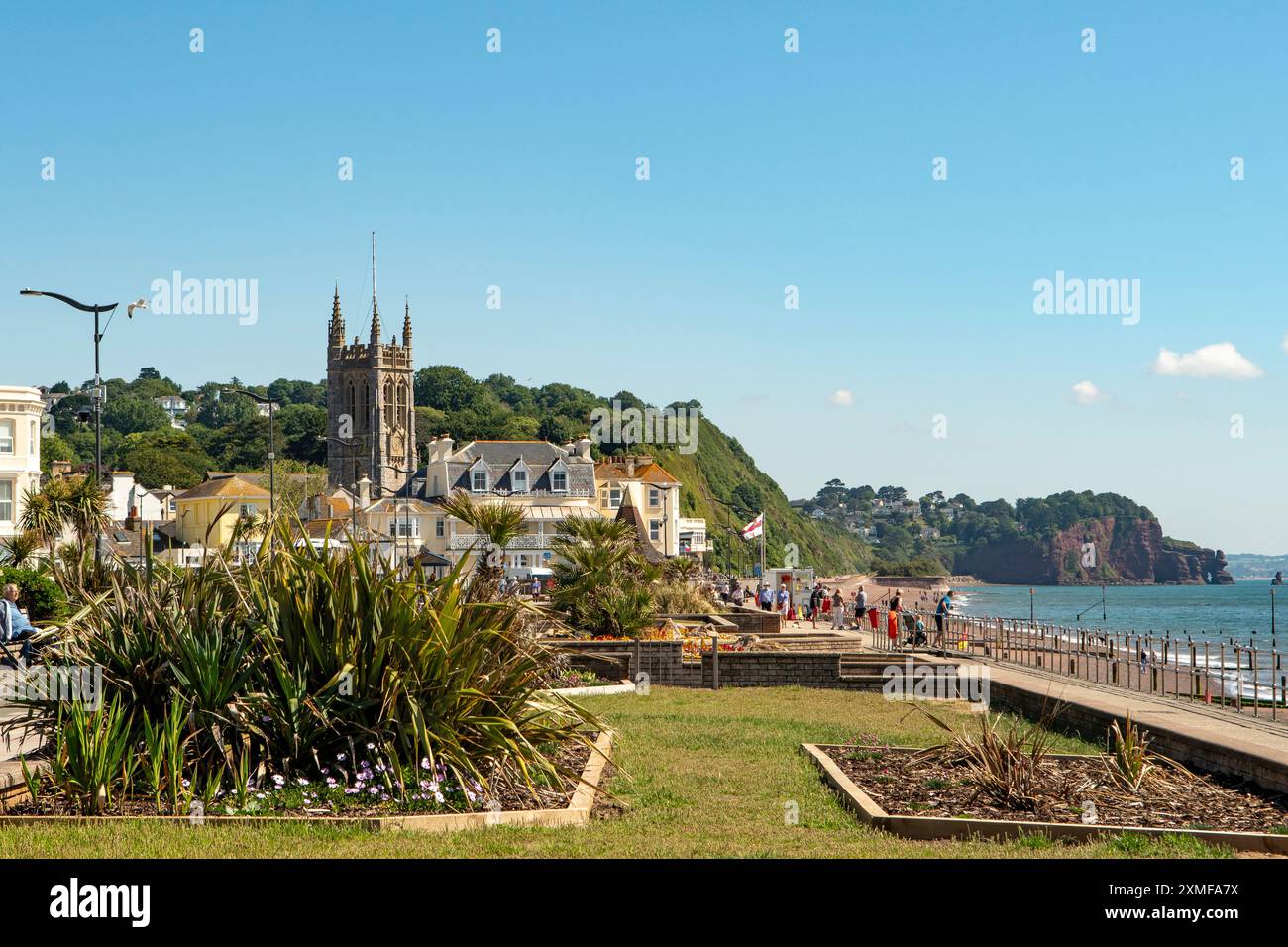 The Waterfront at Teignmouth, Devon, England Stock Photo - Alamy