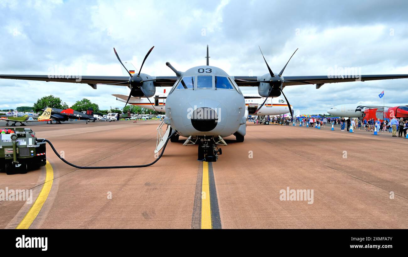 RIAT 2024 Fairford a NATO Airbus C295 medium transport aircraft it is ...