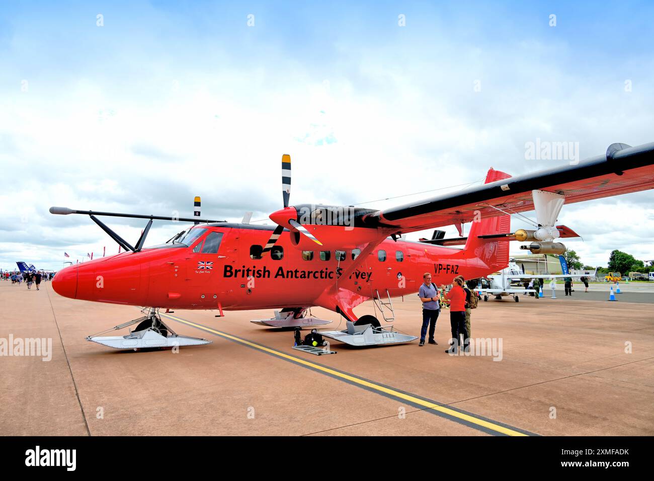 RIAT 2024 Fairford a British Antarctic Survey De Havilland Canada DHC-6 ...